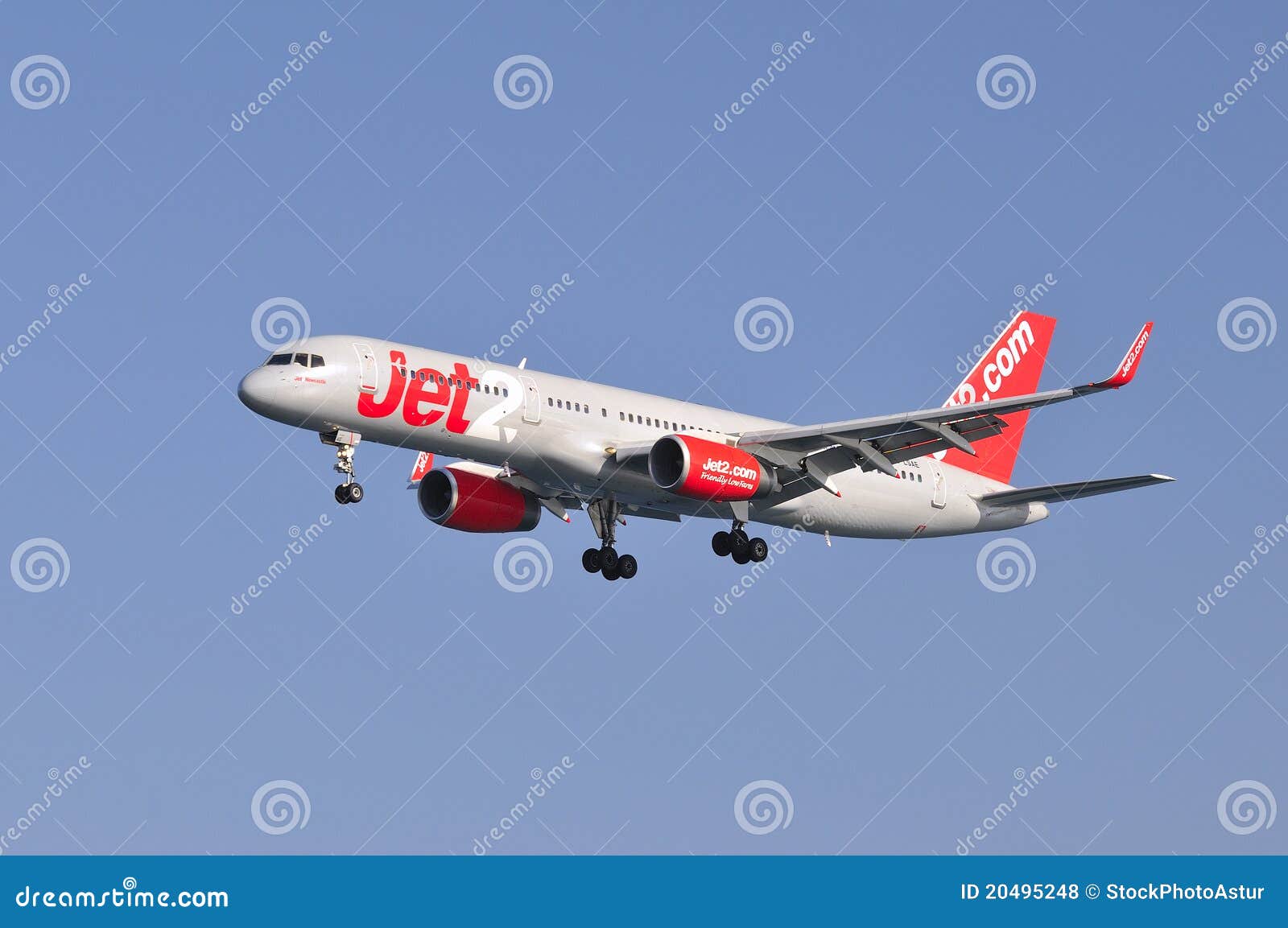 Boeing 757 Jet2 editorial stock photo. Image of charter - 20495248