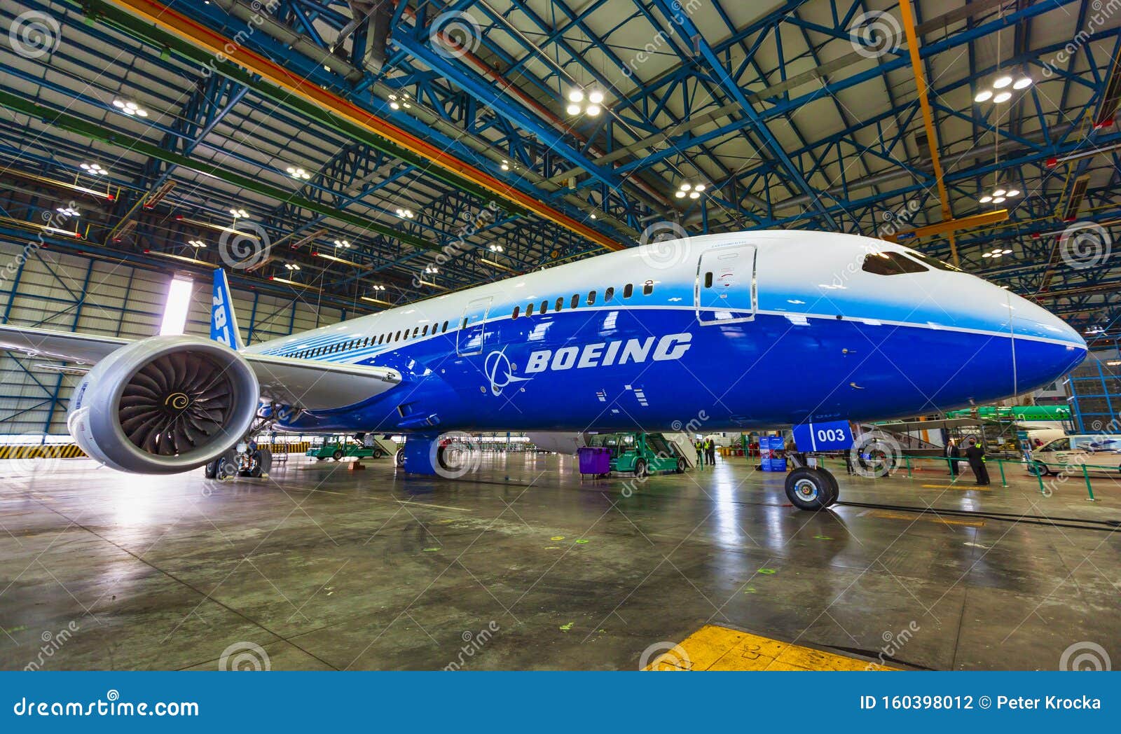 Boeing 787 Dreamliner Dublin Airport Fotografía editorial - Imagen de ...