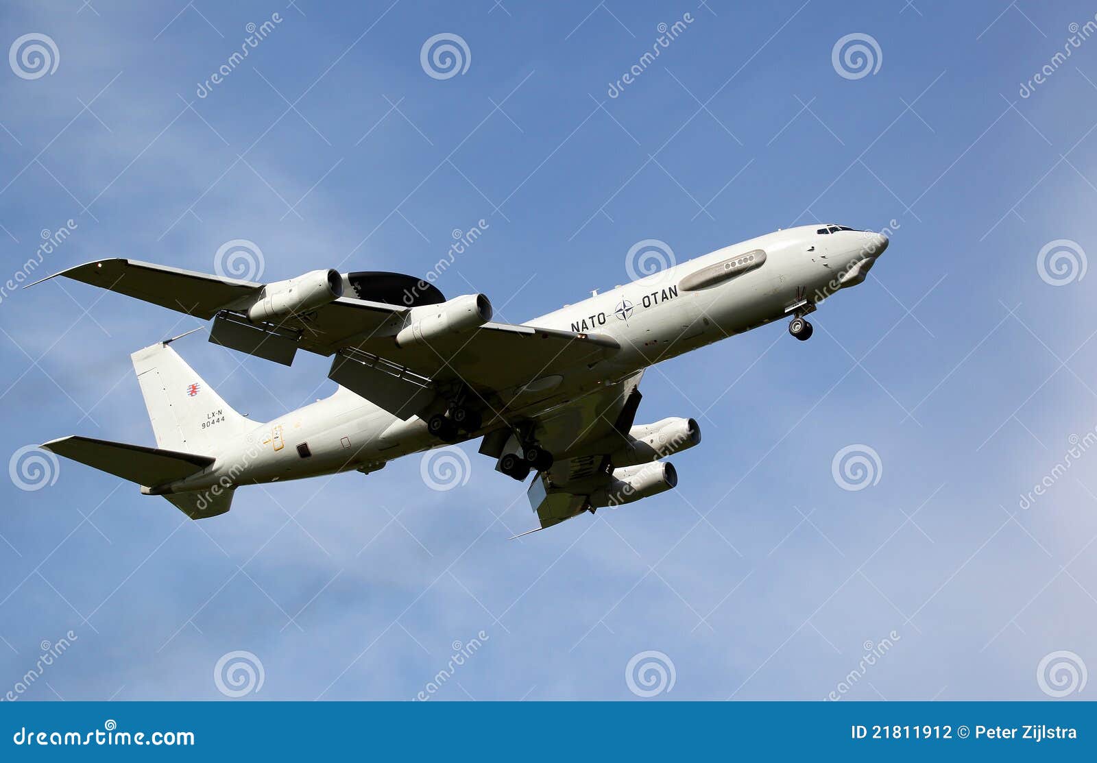 Boeing E-3 Sentry AWACS Plane Editorial Photography - Image of flight ...