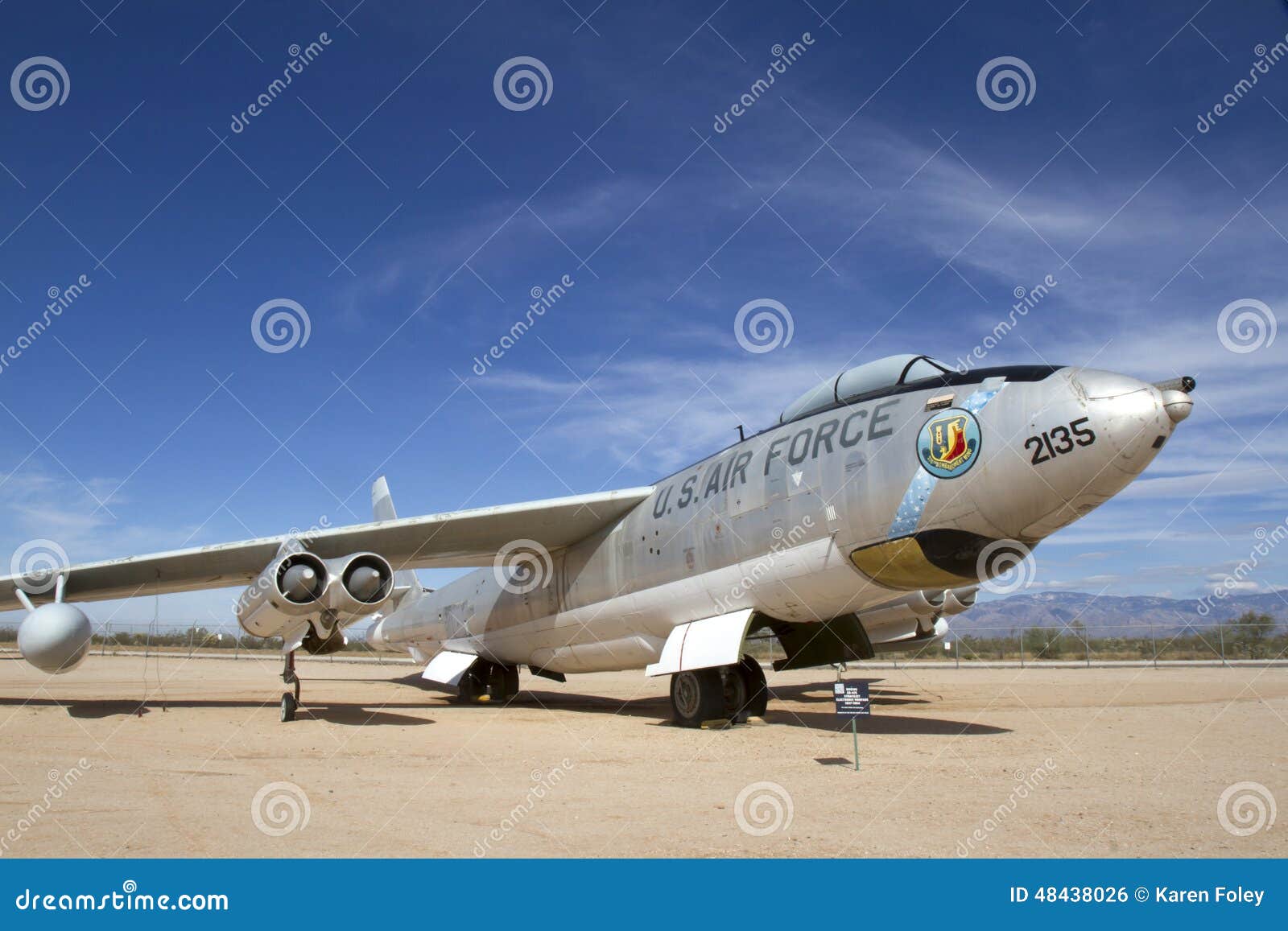 Boeing EB-47E Stratojet Electronic Warfare Editorial Photo - Image of ...