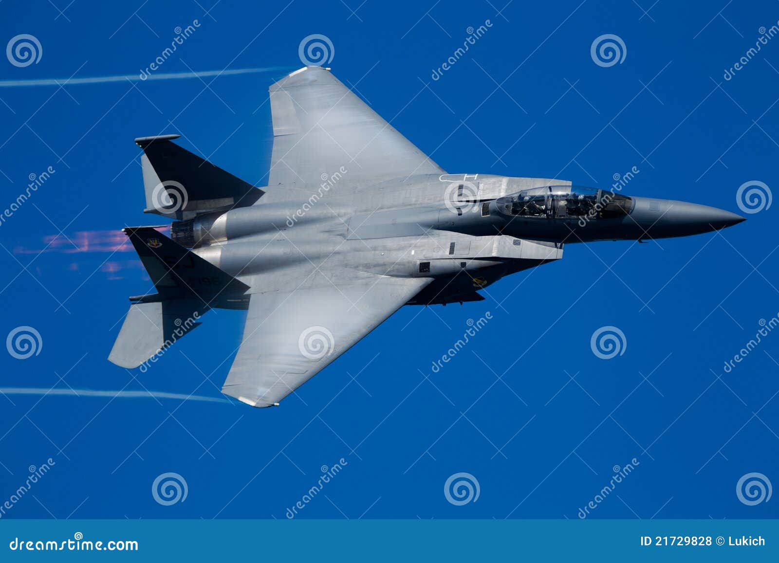 Boeing F-15E Strike Eagle Aircraft Editorial Stock Photo - Image of ...
