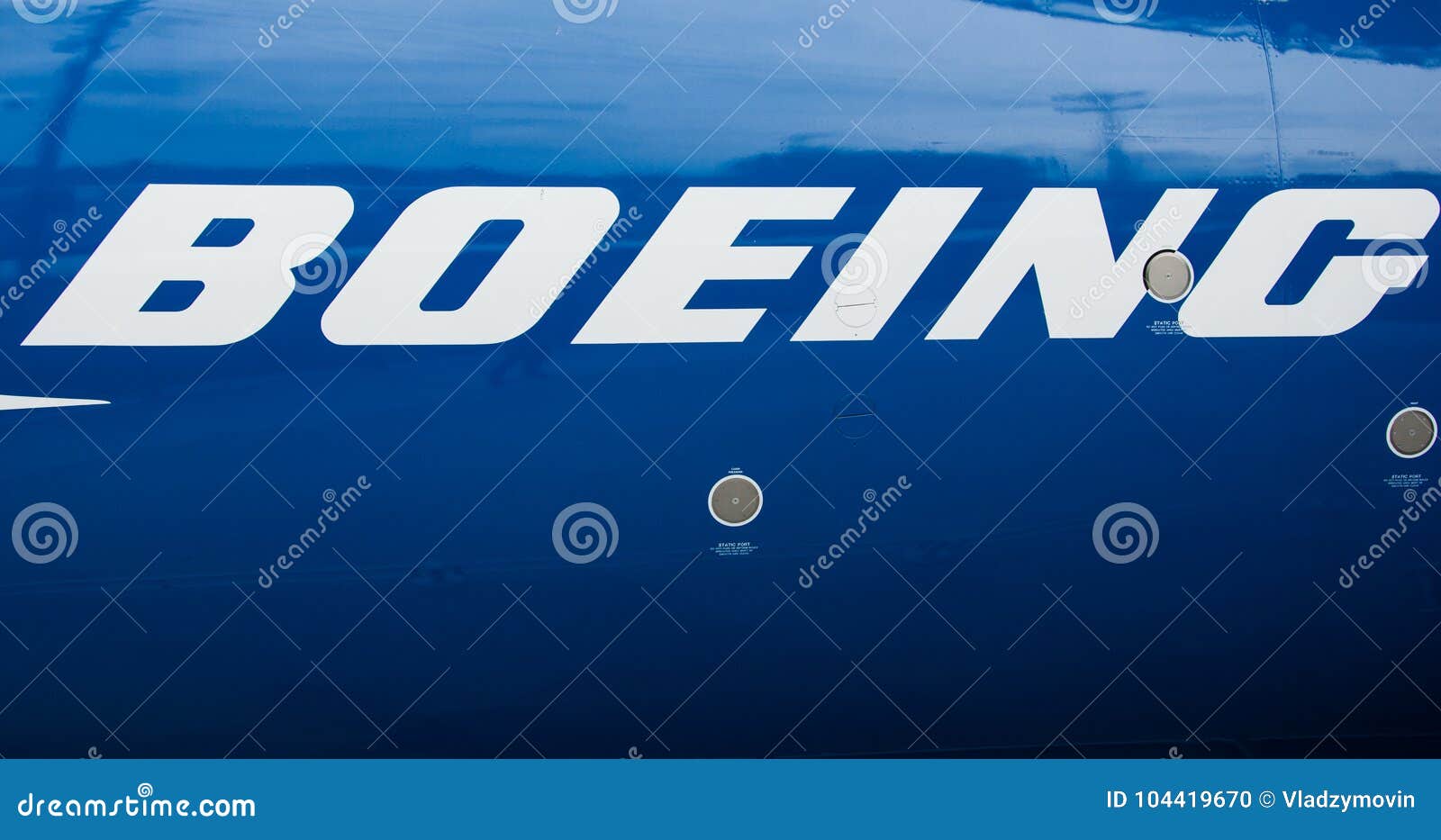 Boeing Sign And Logo On Signage In Mesa,Az Editorial Image ...