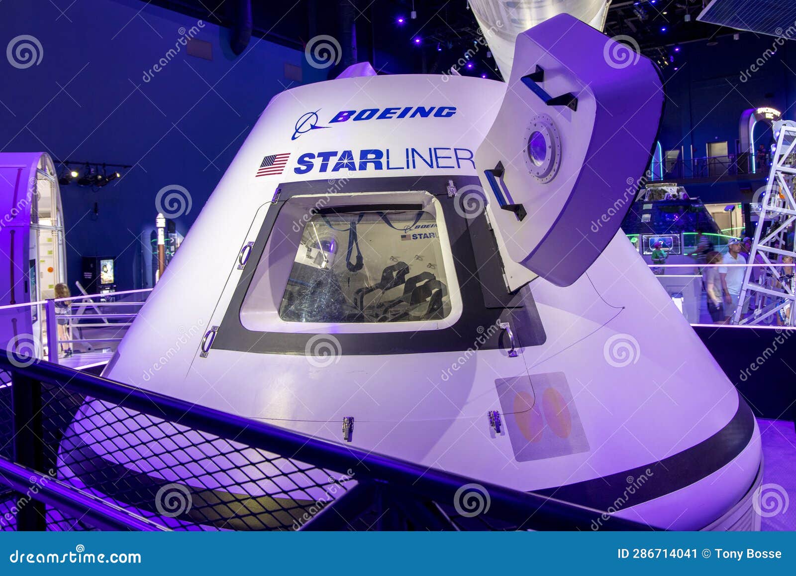Boeing Starliner at Gateway Complex Editorial Photo - Image of ...