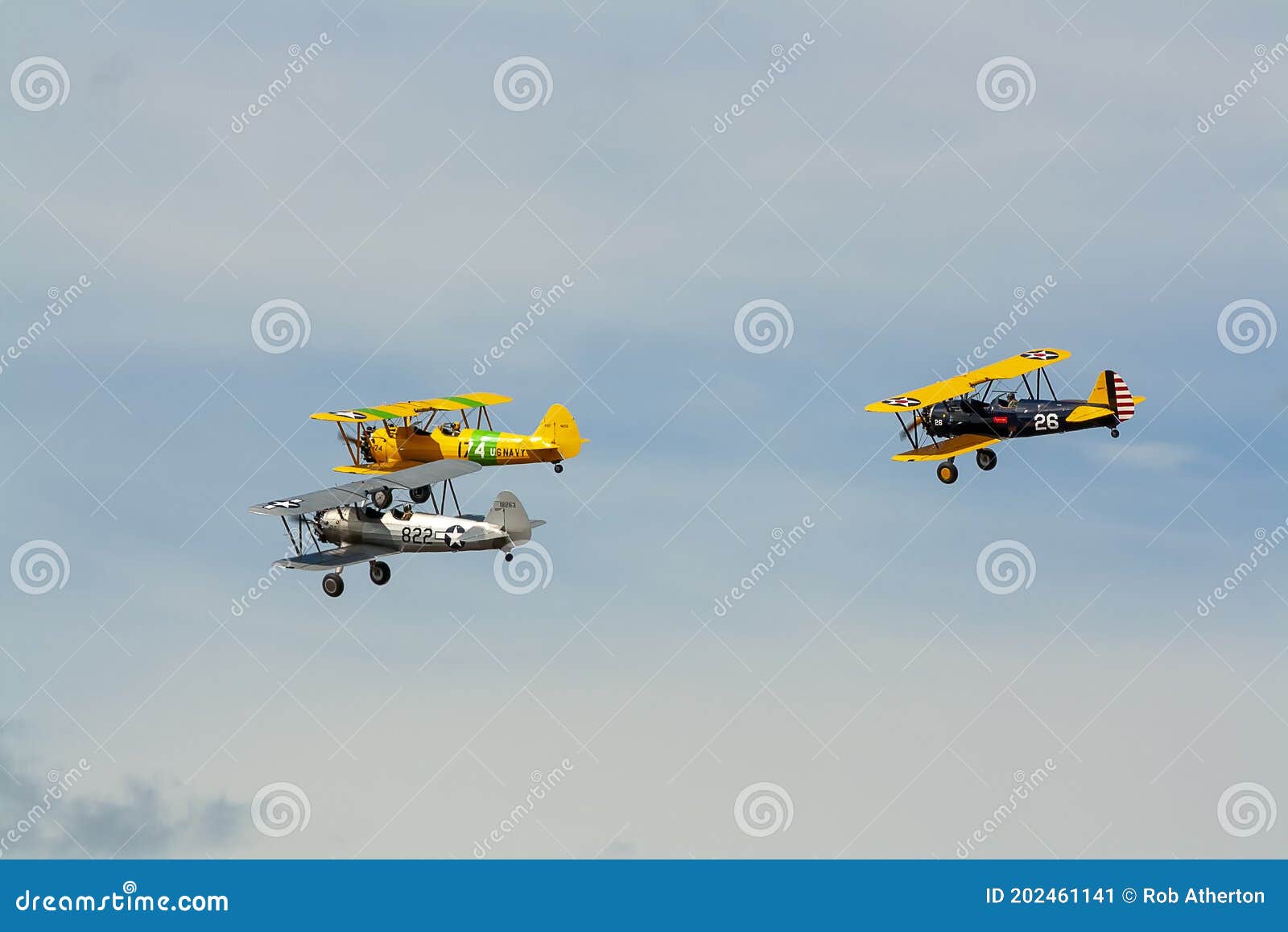 Boeing Stearman 26 Training Aircraft Editorial Photo - Image of ...