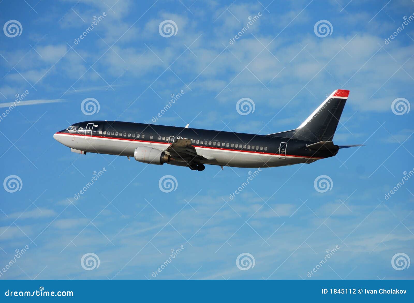 Boeing737 passenger jet stock photo. Image of jetliner - 1845112