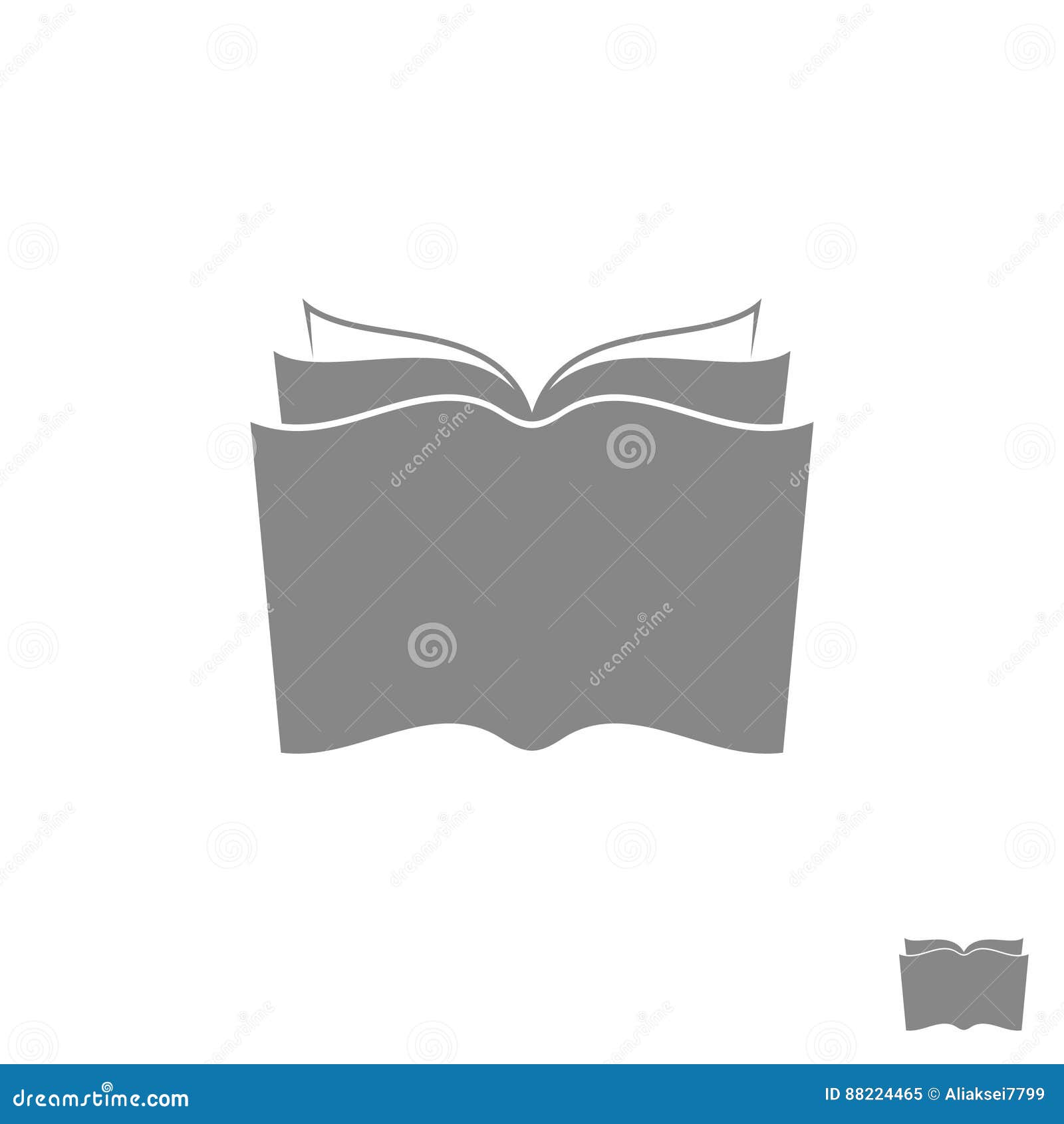 Boek vector illustratie. Illustration of onderwijs, vector - 88224465