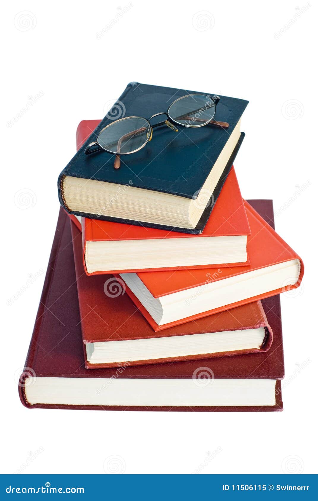 Boeken stock afbeelding. Image of studeren, dekking, hardcover - 11506115