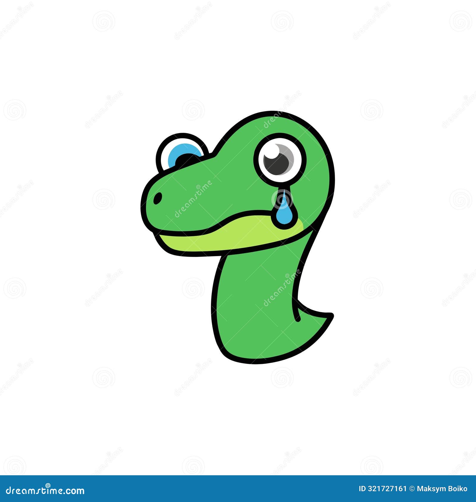 Boelens Python Cries Icon Vector Illustration Stock Vector ...