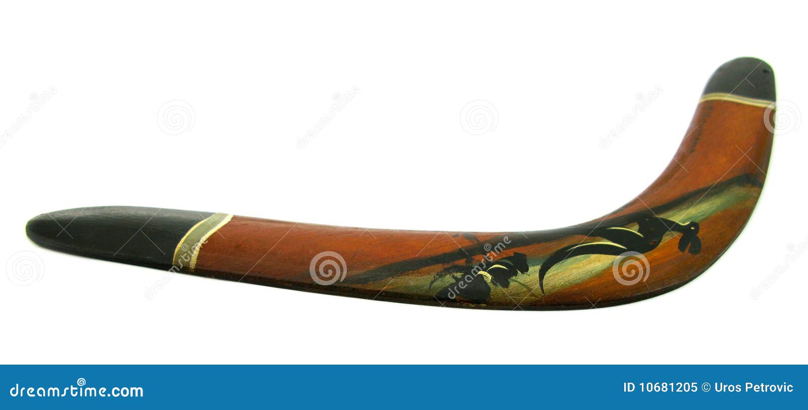 Boemerang stock afbeelding. Image of aardig, geïsoleerd - 10681205