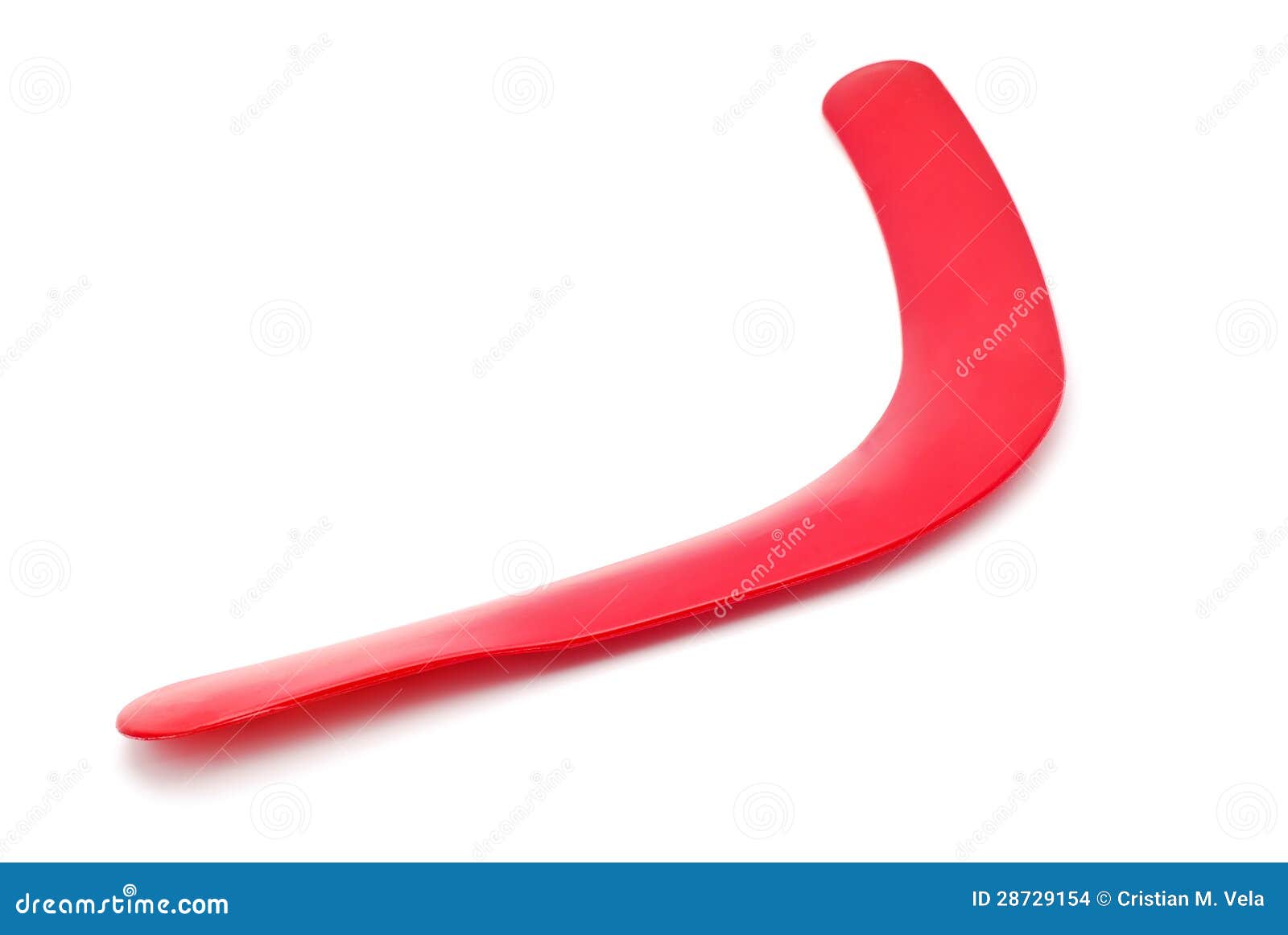 Boemerang stock foto. Image of wapen, werp, boemerang - 28729154