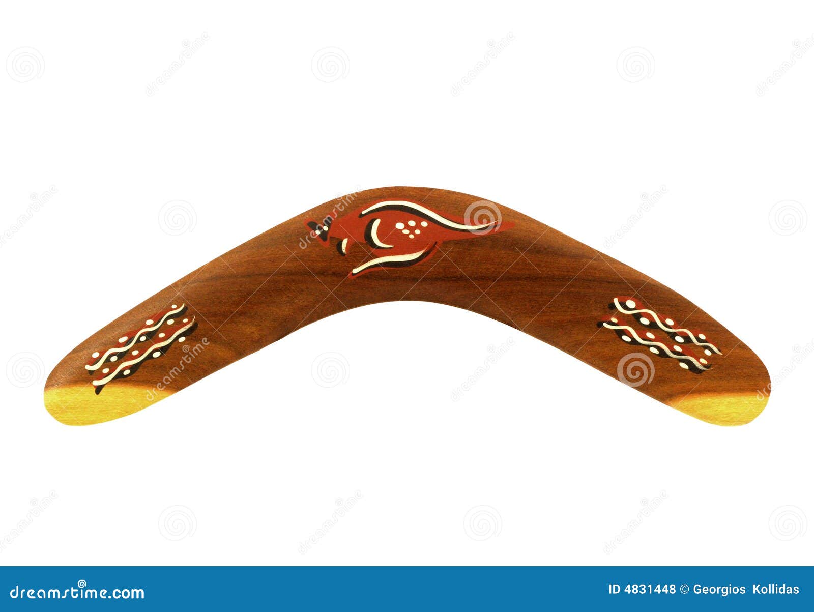 Boemerang stock foto. Image of jacht, spinnen, vangst - 4831448