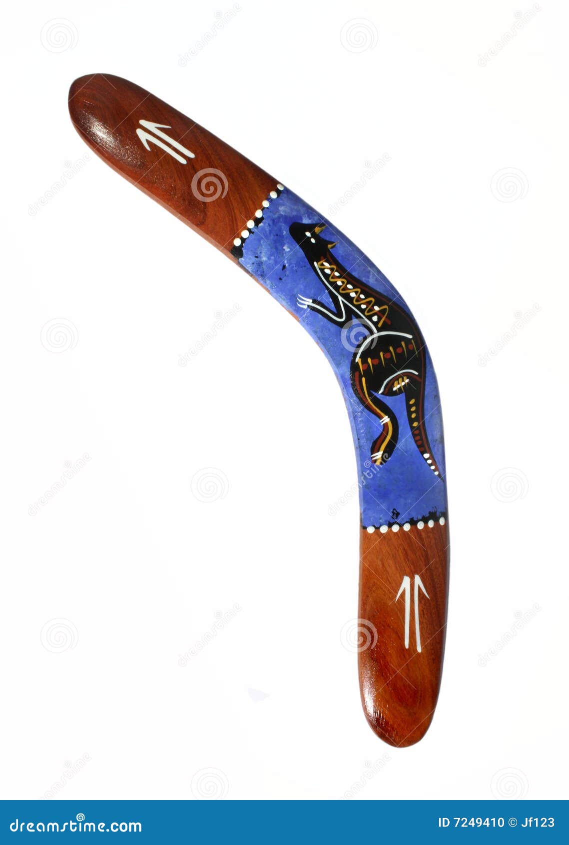 Boemerang stock foto. Image of australiër, kangoeroe, boemerang - 7249410