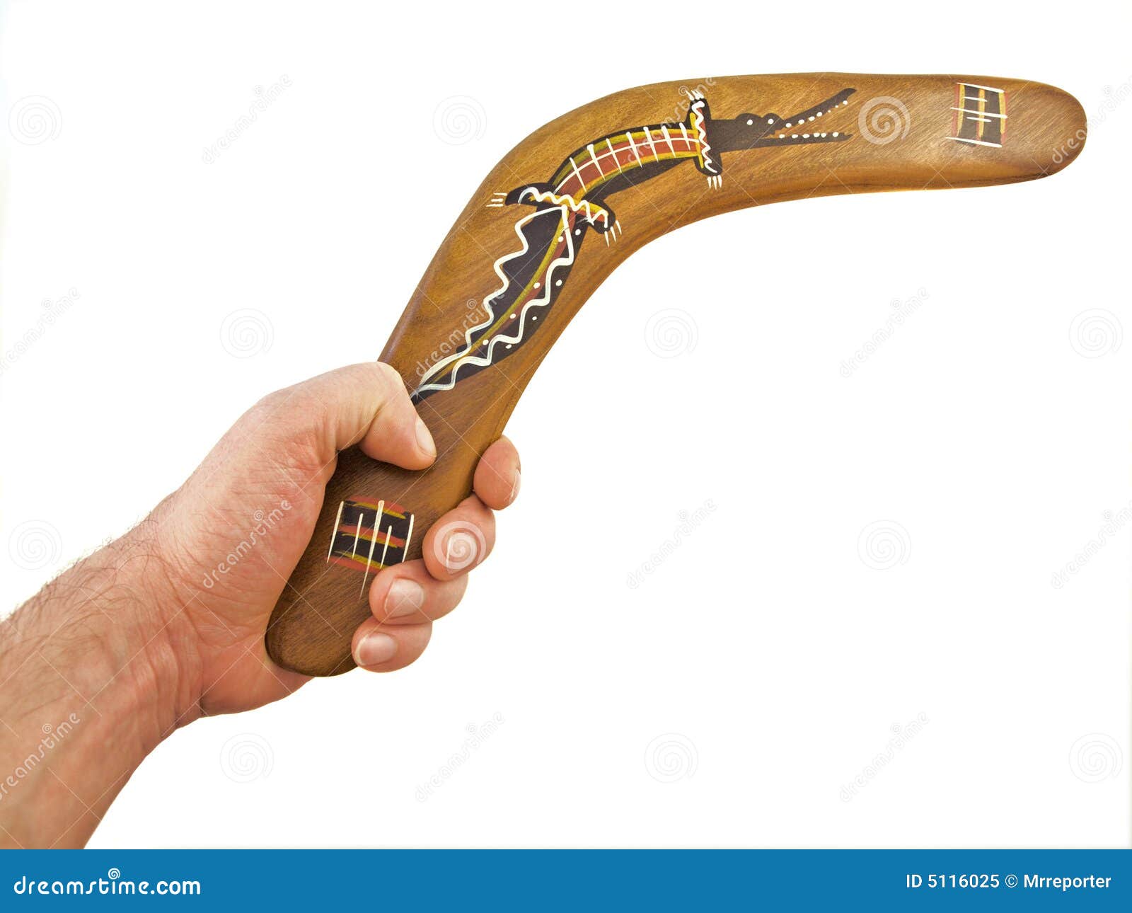 Boemerang in bereidheid stock afbeelding. Image of geïsoleerd - 5116025