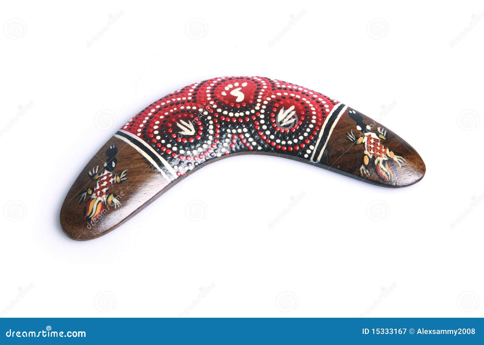 Boemerang (Inheems Australië) Stock Afbeelding - Image of cultuur ...