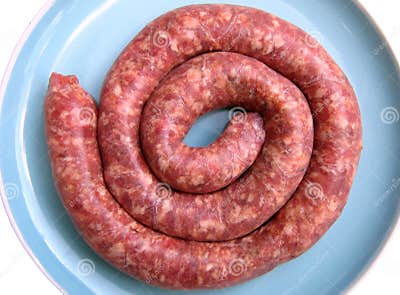 Boerewors stock image. Image of eating, healthy, boerwors - 20166453