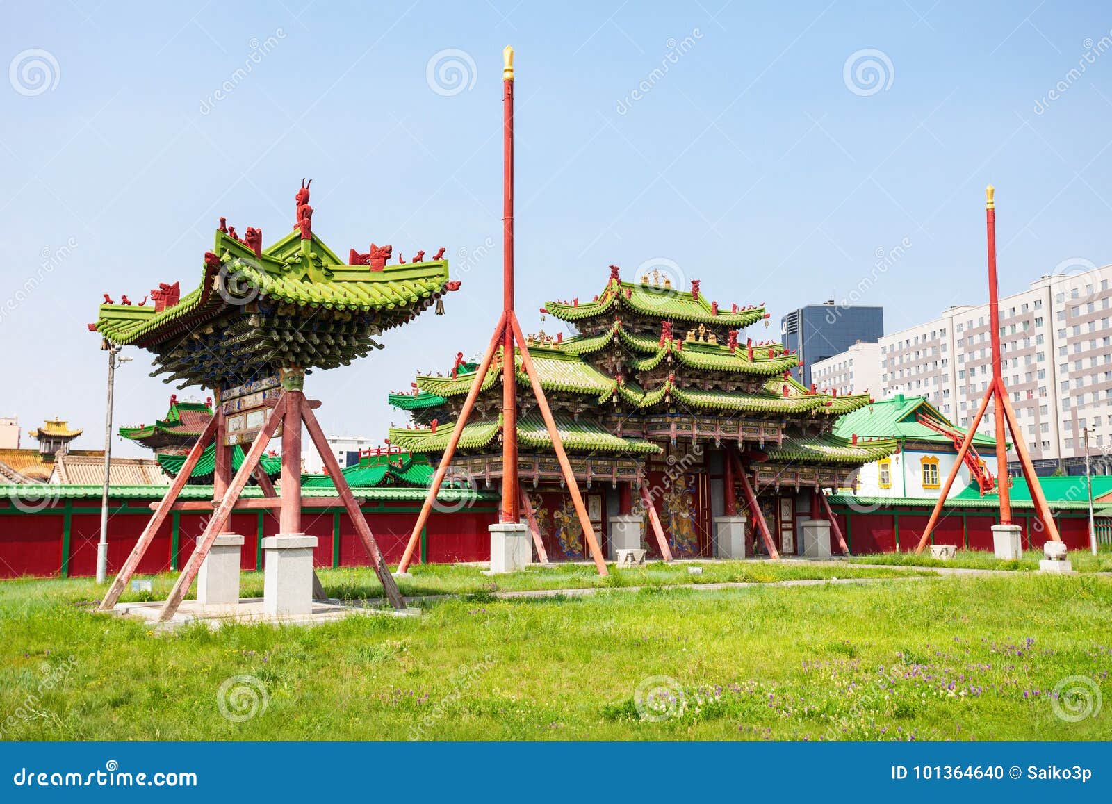 Bogd Khan Winter Palace photo stock. Image du gengis - 101364640