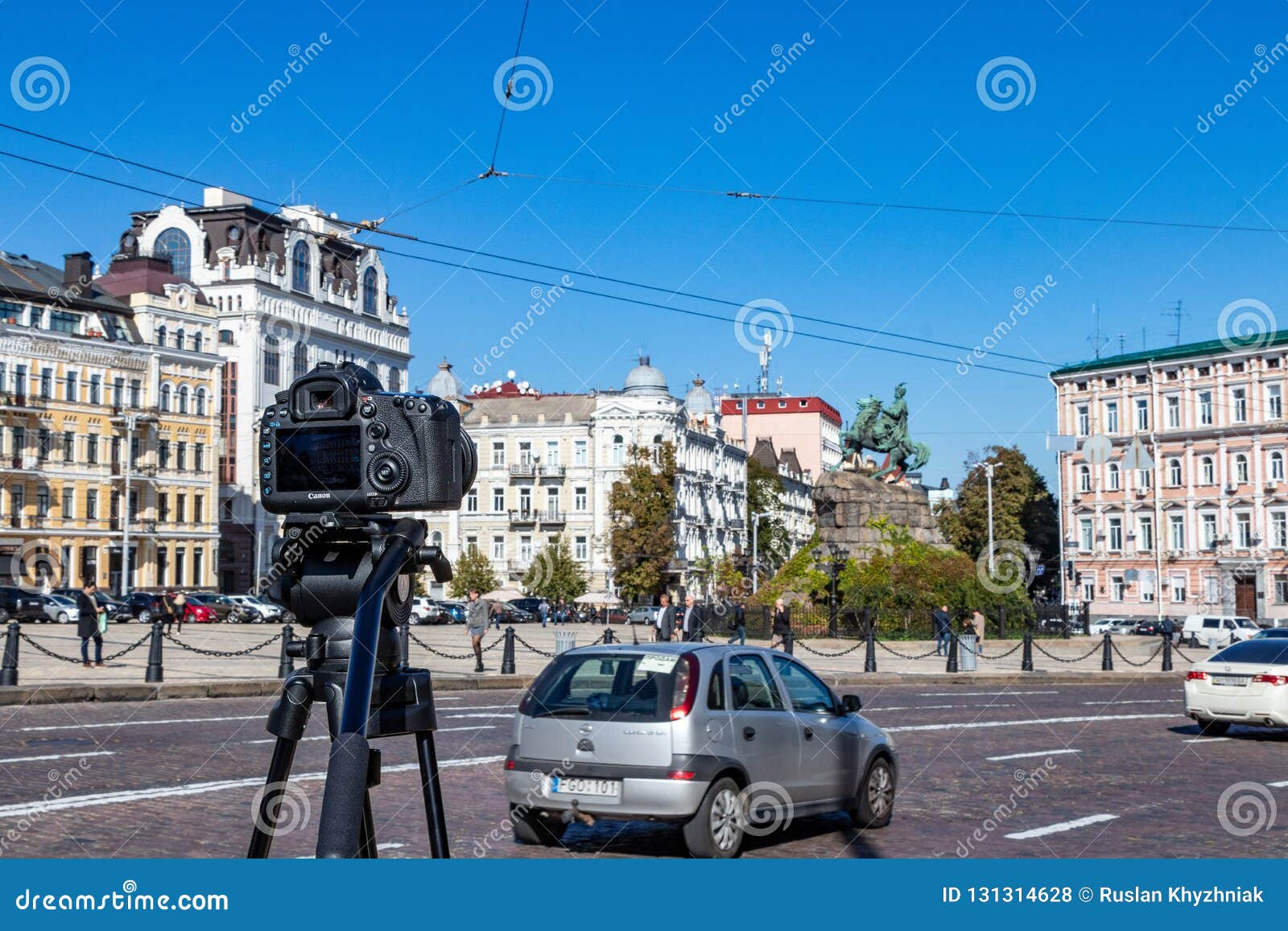 Bogdan Khmelnytsky Monument in Sofia Area ,city Center Kiev, Ukraine 06 ...