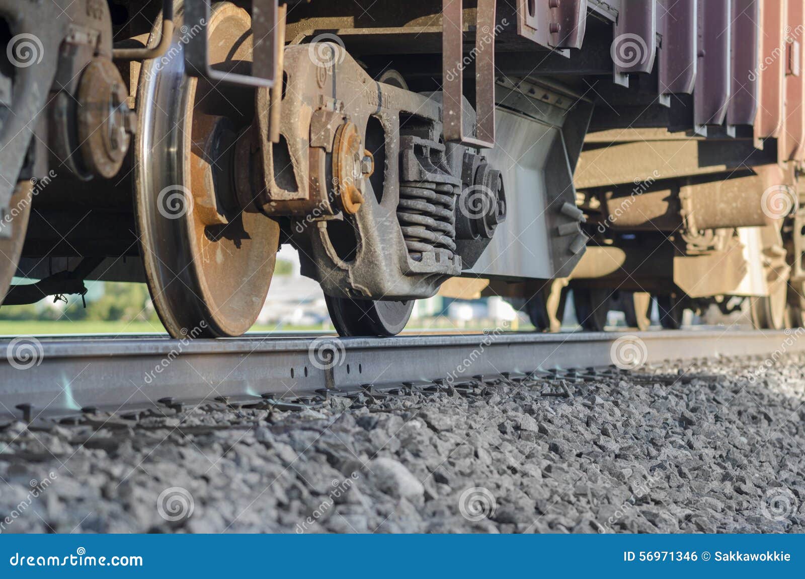Bogey on Train Close Up stock photo. Image of freight - 56971346
