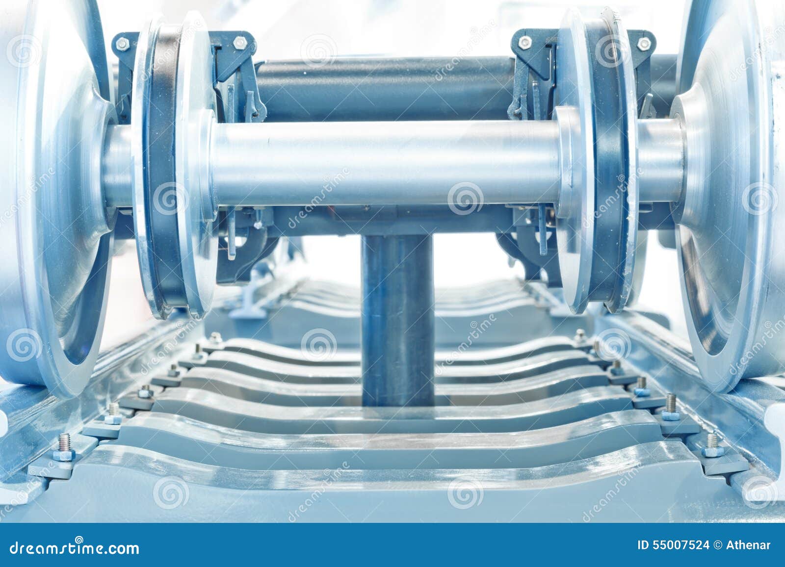 Bogie of the train stock photo. Image of machinery, rail - 55007524