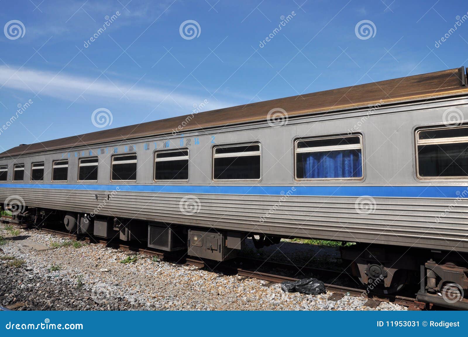 Bogie Train Long Special stock image. Image of gravel - 11953031