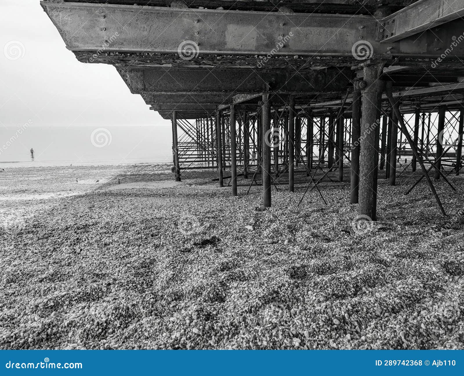 Bogna Regis Pier Super Structure Stock Photo - Image of beach, stru ...