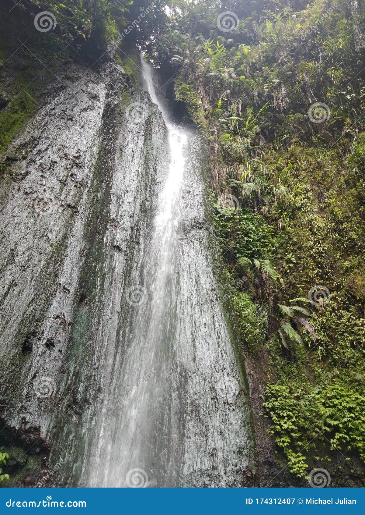 Bogor,Indonesian West Java, 2 March 2020: Wonderful of Waterfall of ...