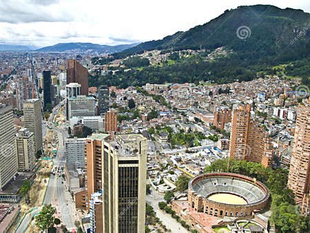 Bogota, Colombia stock image. Image of district, financial - 20290733