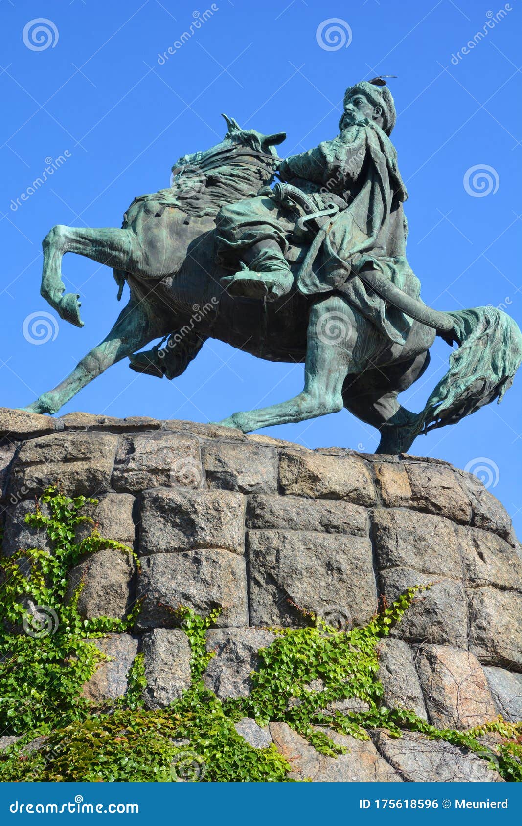 Monument To Hetman Of Ukraine Ivan Vyhovsky In Village Of Manyava ...