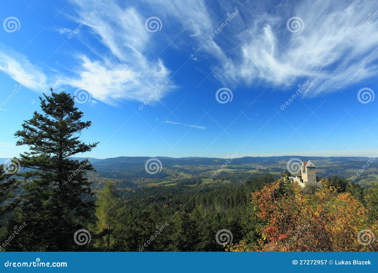 Bohemian forest stock image. Image of scenery, castle - 27272957