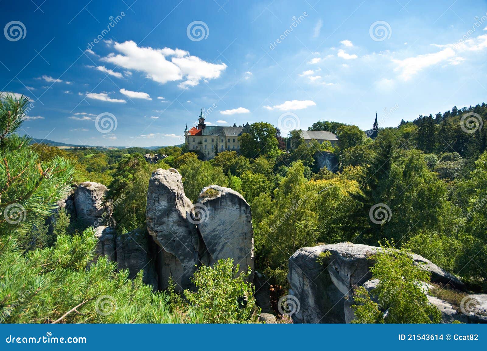 Bohemian Paradise stock photo. Image of panorama, scenery - 21543614