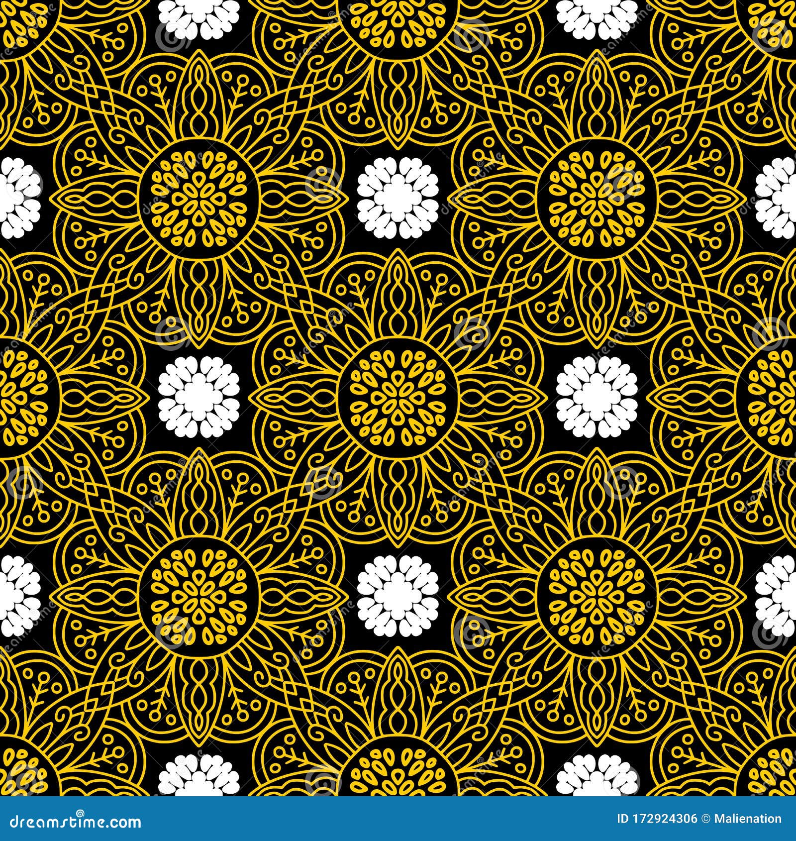 Bohemian Pattern. Ornamental Textile Design Stock Vector - Illustration ...