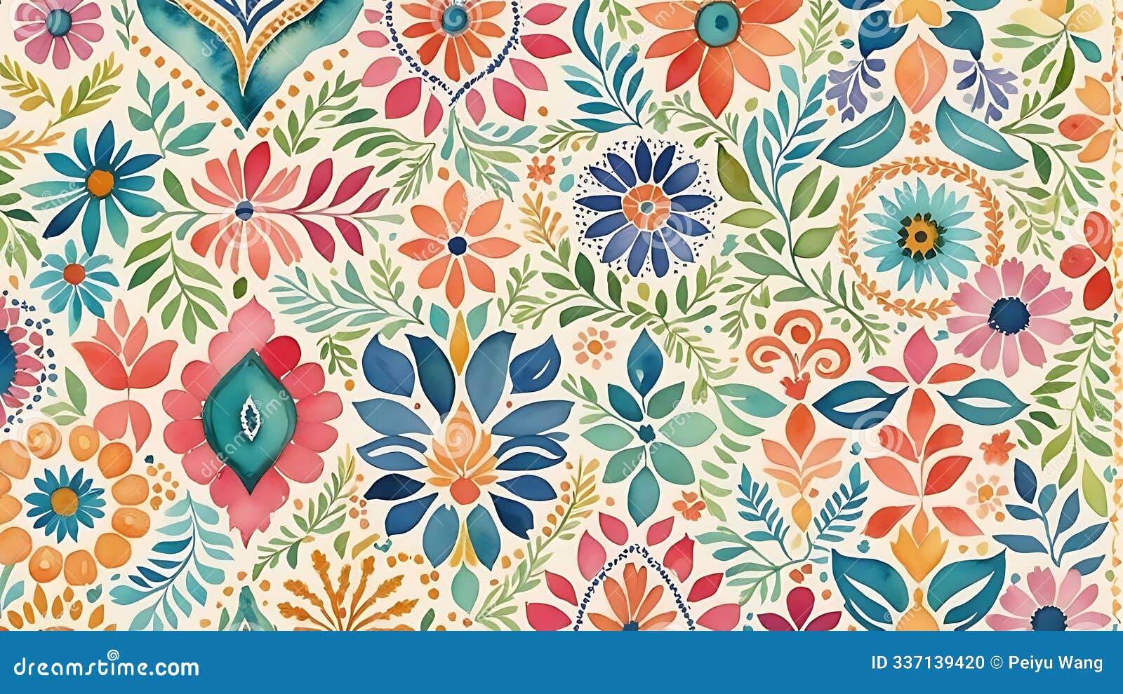 Bohemian Patterns A Chic And Stylish Frame Featuring Minimalist ...