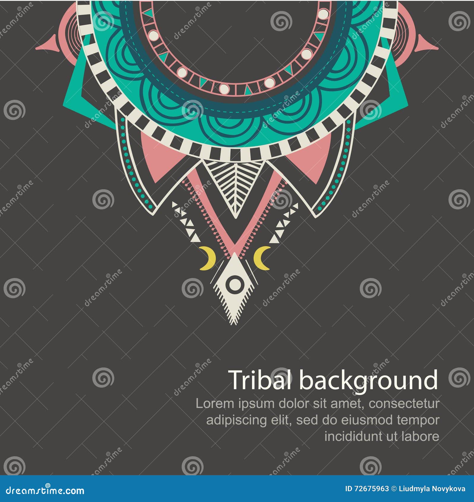 Aztec Ornament. Aztec Symbol. Traditional Statue. Brick Color Scheme ...