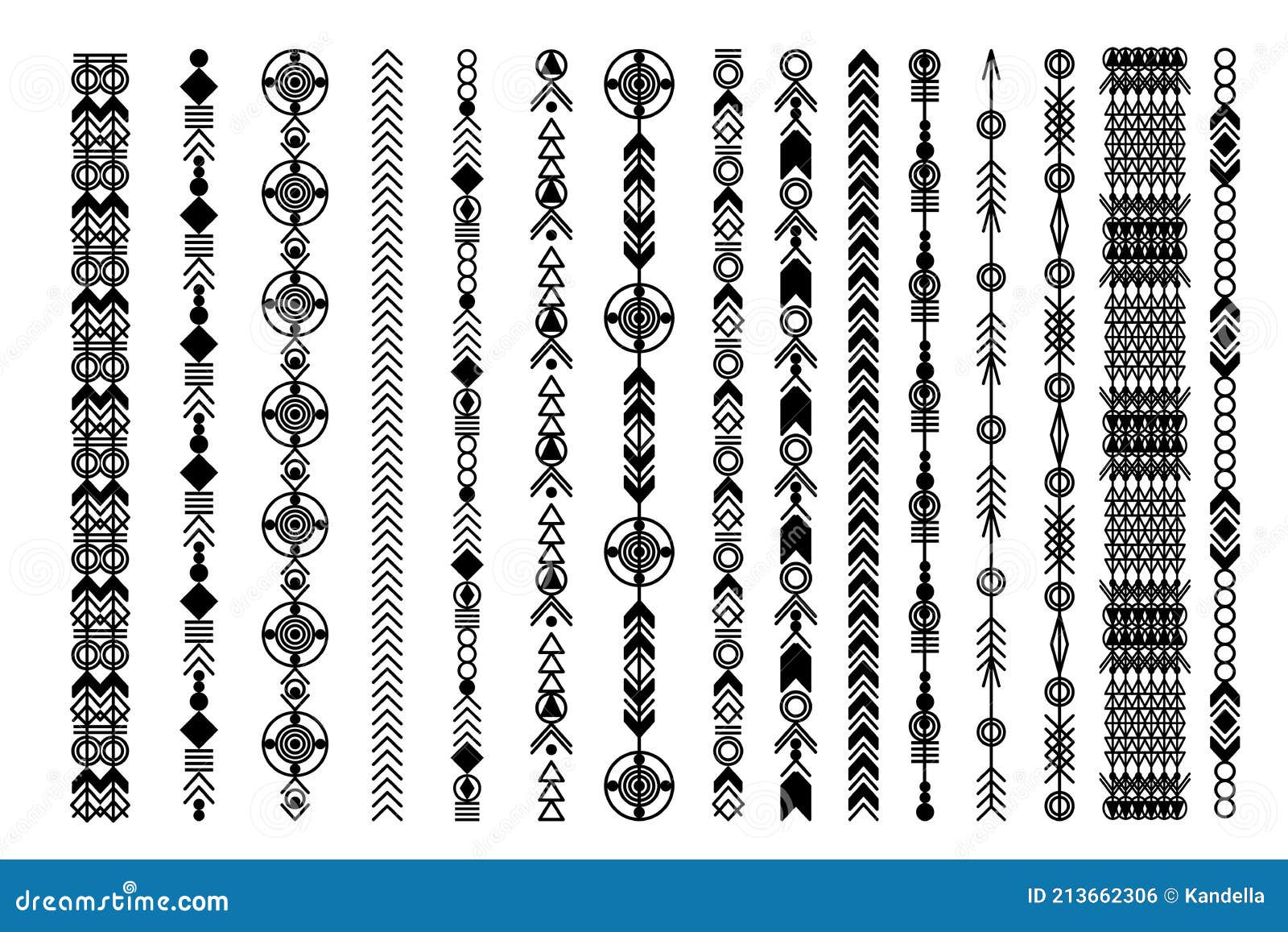 Mayan Border Patterns
