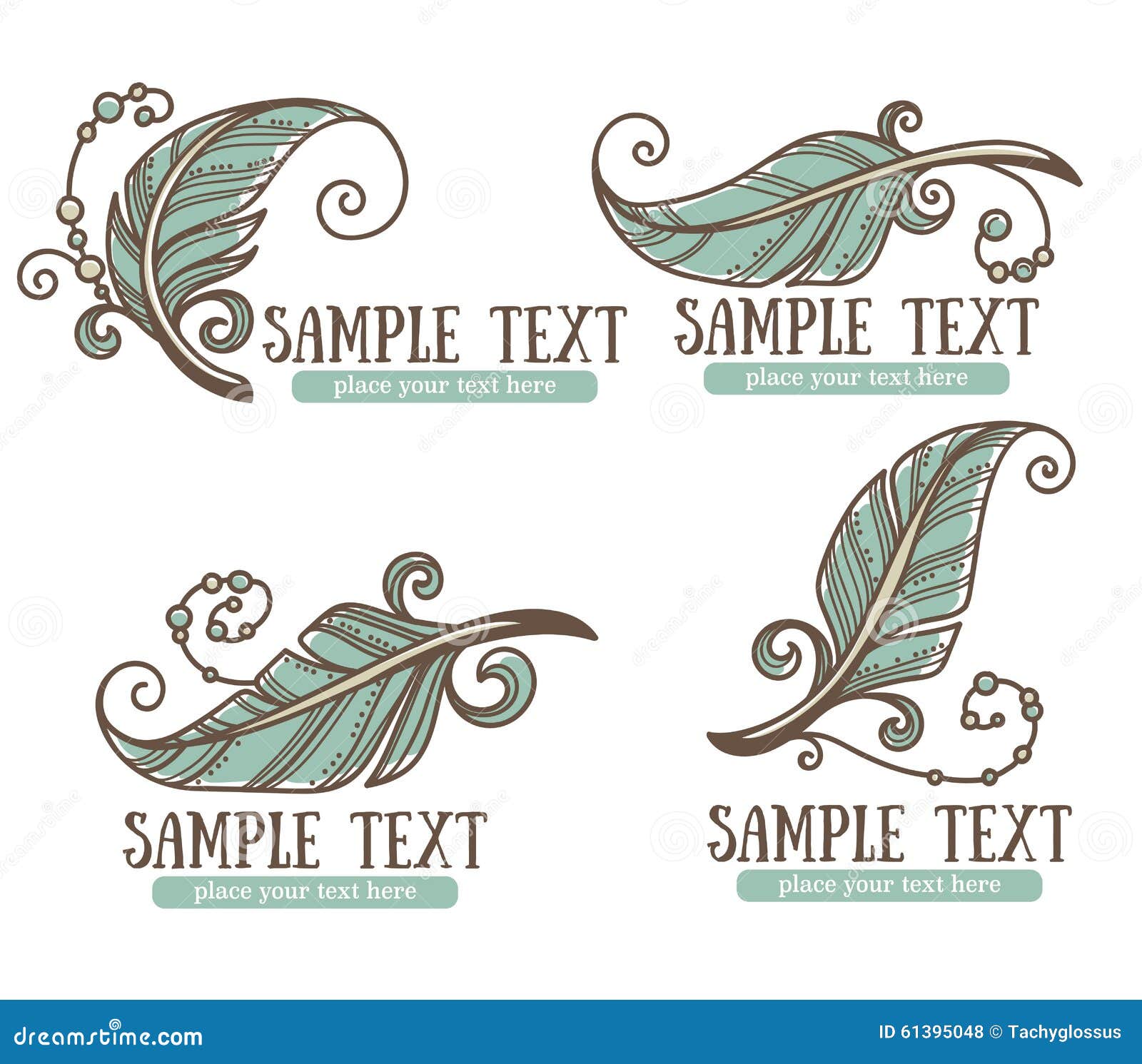 Boho logo stock vector. Illustration of design, greeting - 61395048