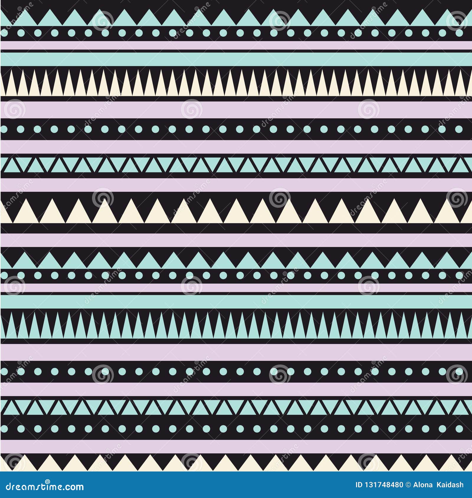 Boho Pattern.Geometry Zig Zag Vector Pattern. Ethnic Seamless Ornament ...