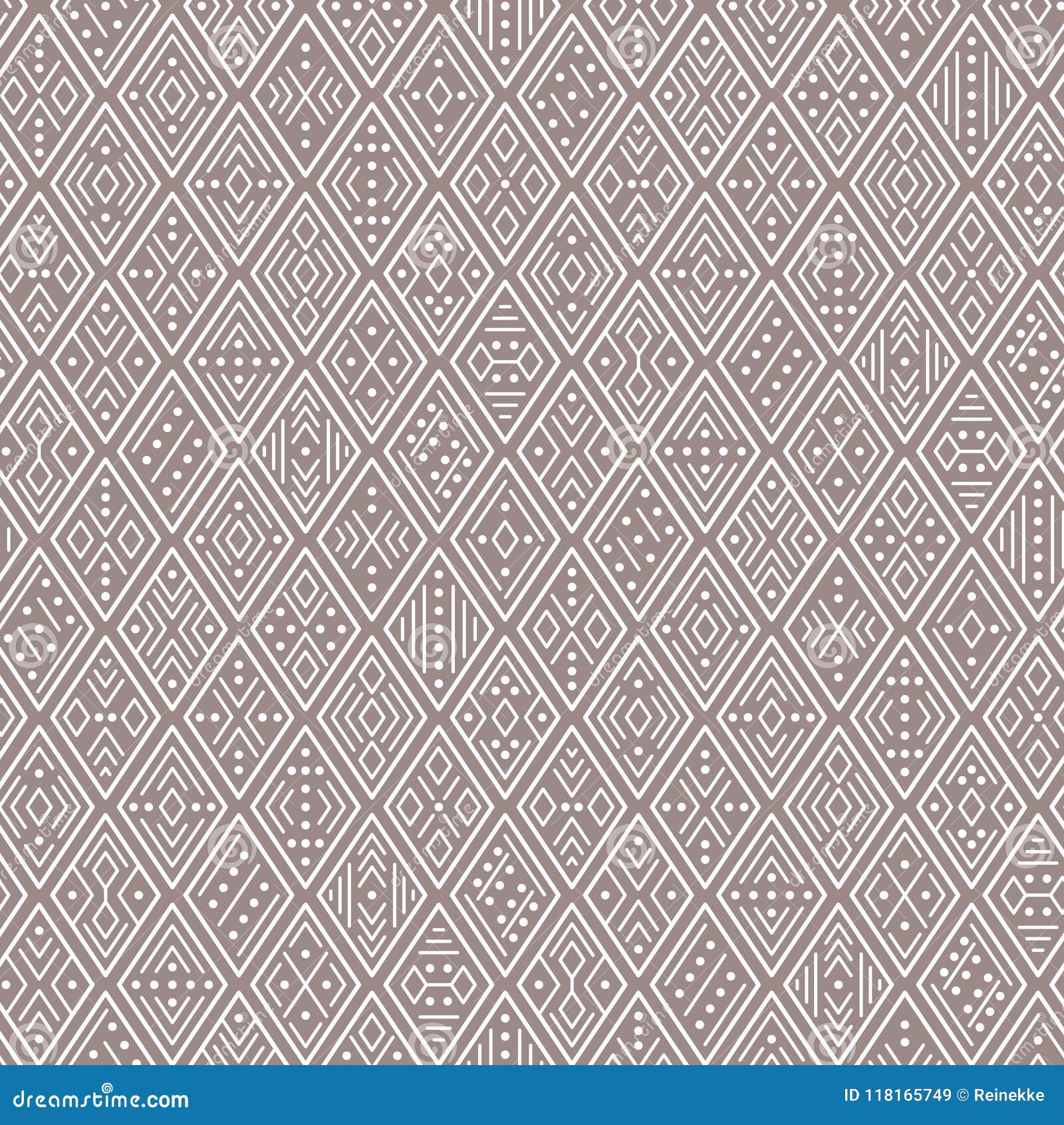 Boho seamless pattern stock vector. Illustration of element - 118165749