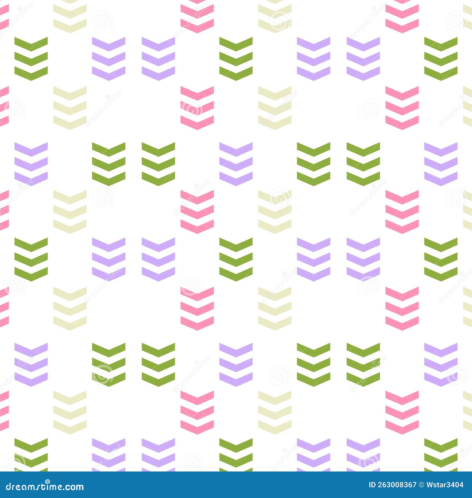 Boho Style Colorful Geometric Arrow Pattern. Bohemian Aztec Arrows ...