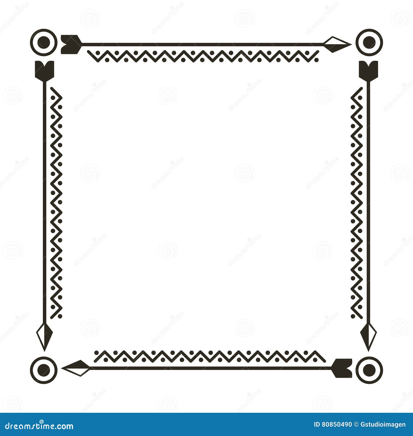 Boho style design stock vector. Illustration of american - 80850490