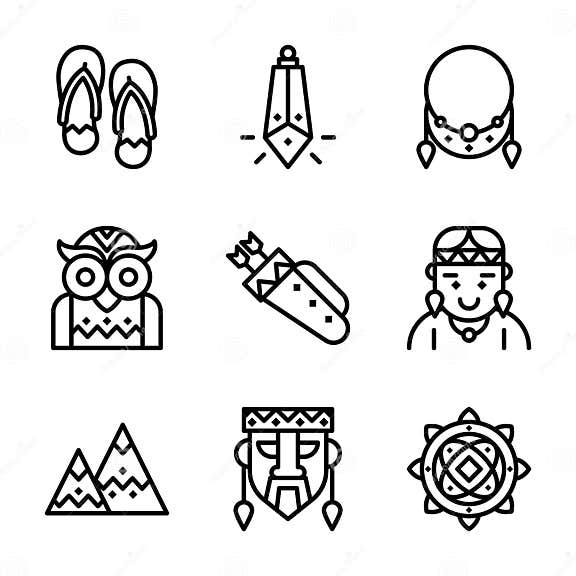 Boho style icon stock illustration. Illustration of mystic - 167628791