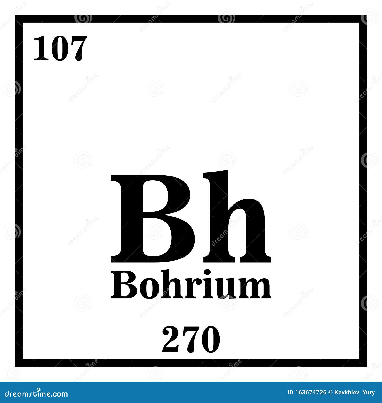 Bohrium Metal