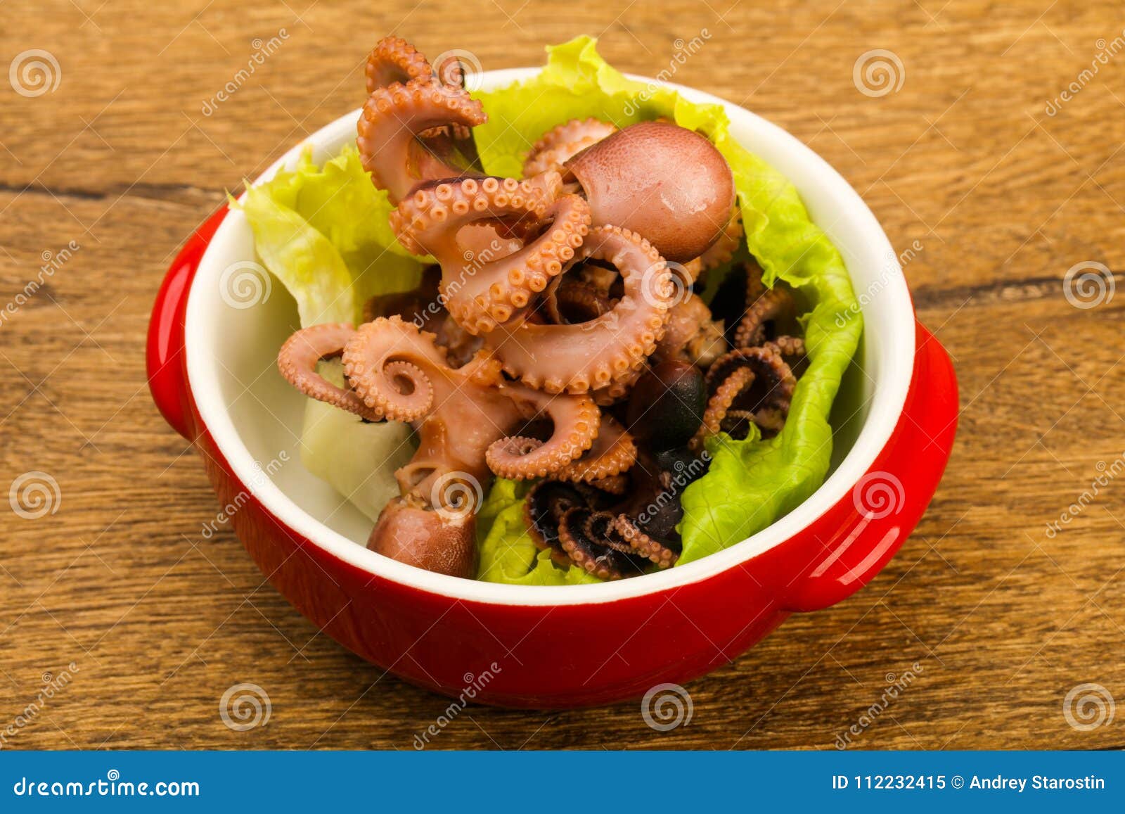 Boiled baby octopuses stock image. Image of gourmet - 112232415