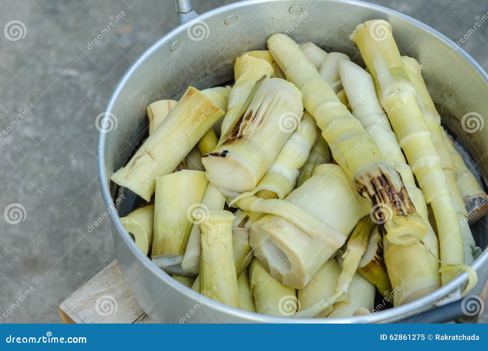 Boiled bamboo shoots stock image. Image of japanese, gourmet - 62861275
