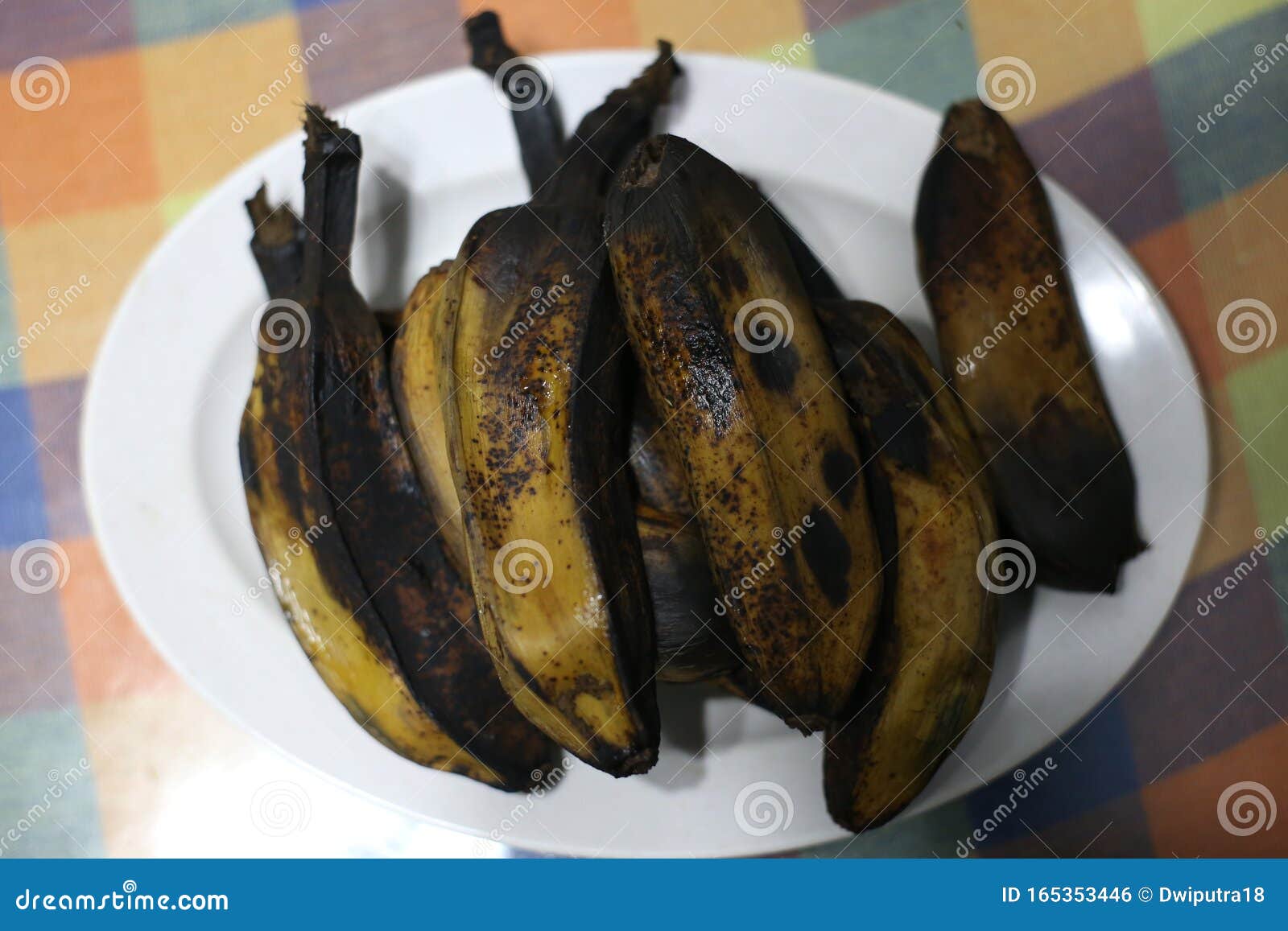 Boiled banana pisang rebus stock photo. Image of food - 165353446