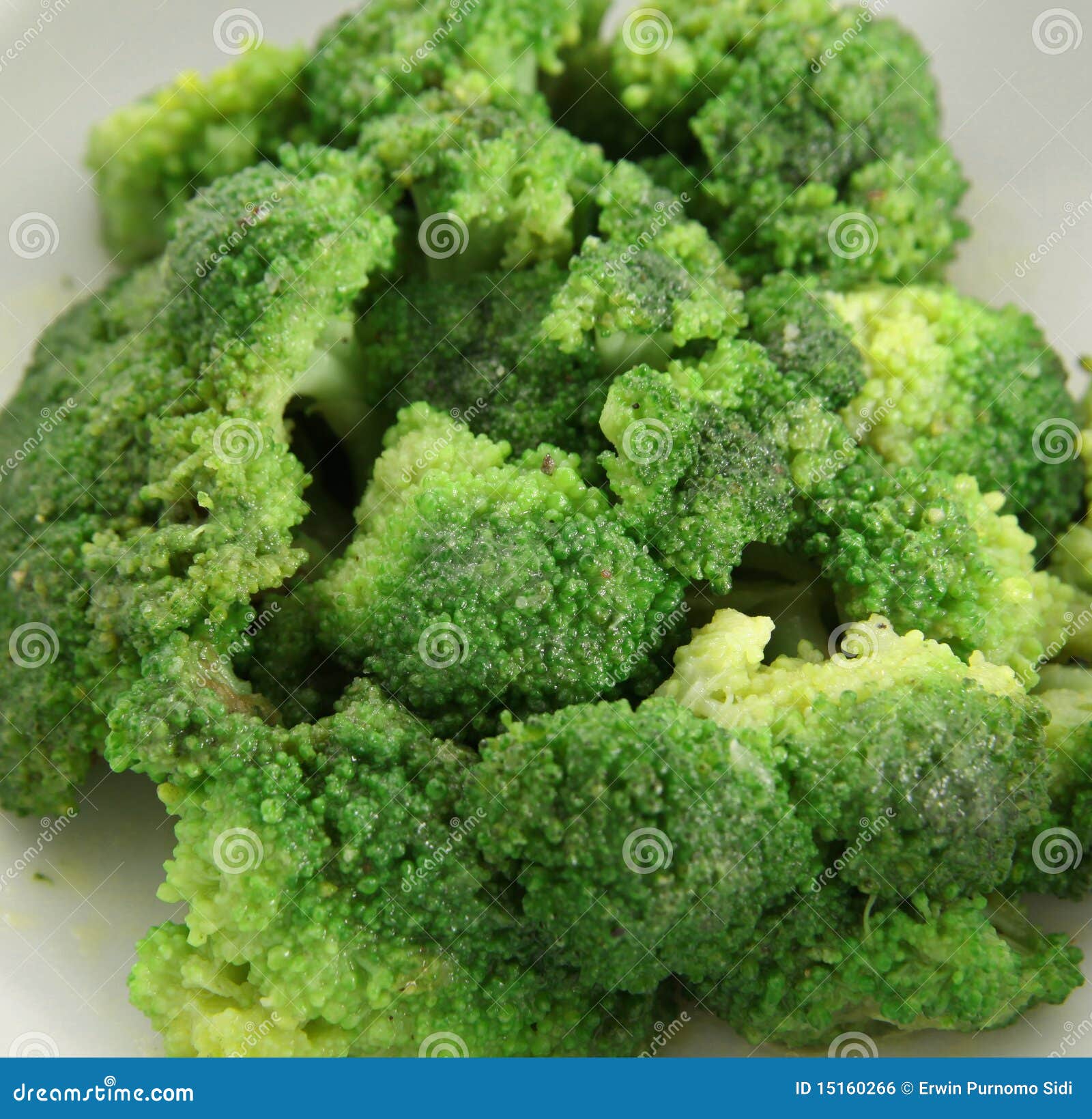 Boiled broccoli stock photo. Image of leaf, boiled, shot - 15160266