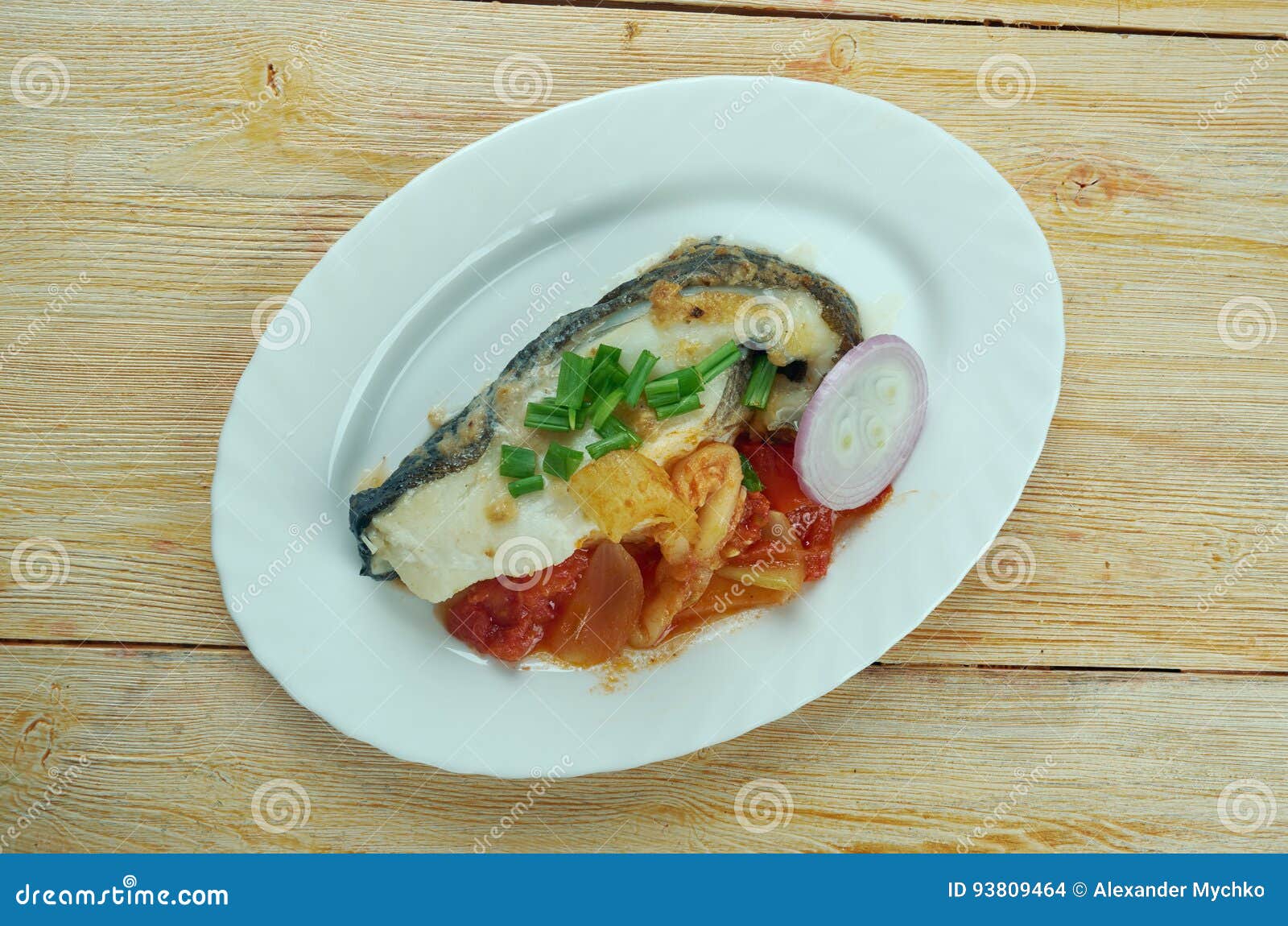 Boiled Catfish, Romanian Style. Stock Photo - Image of fresh, boiled ...