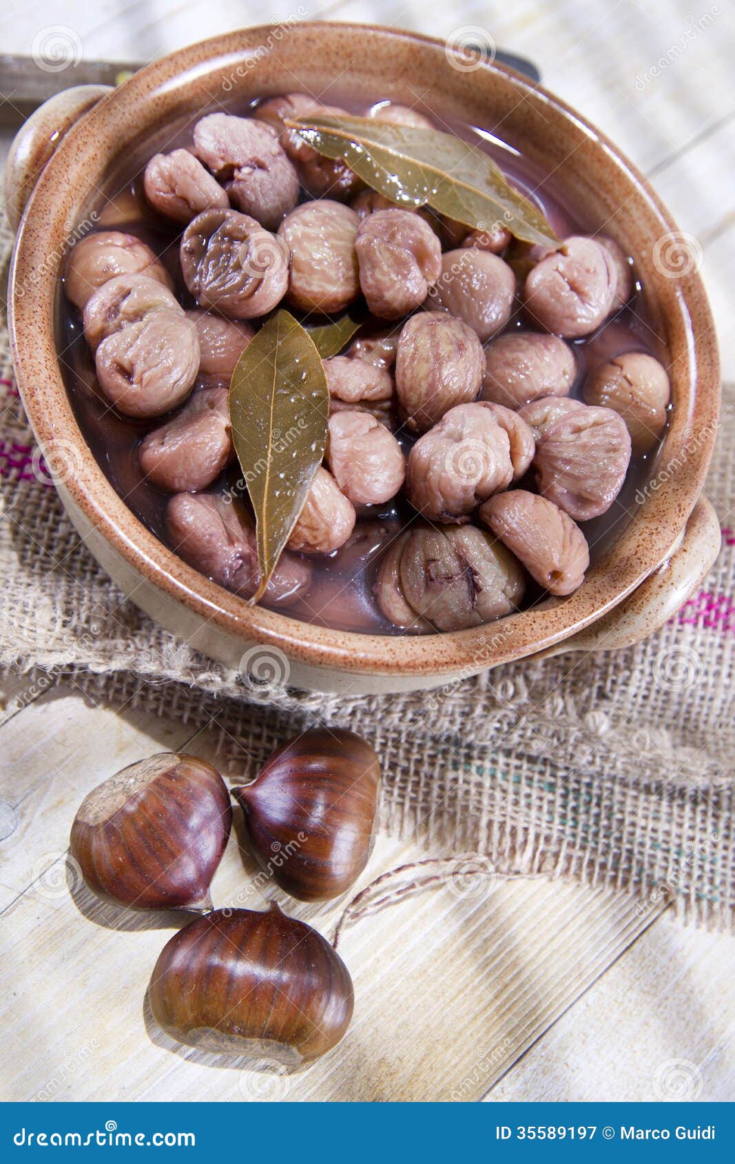 Boiled Chestnuts stock image. Image of agriculture, cook - 35589197