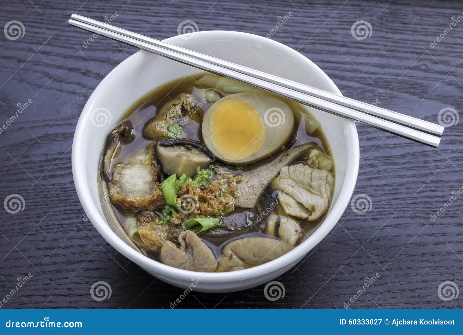 Boiled Chinese Pasta Square Stock Image - Image of bowl, thai: 60333027