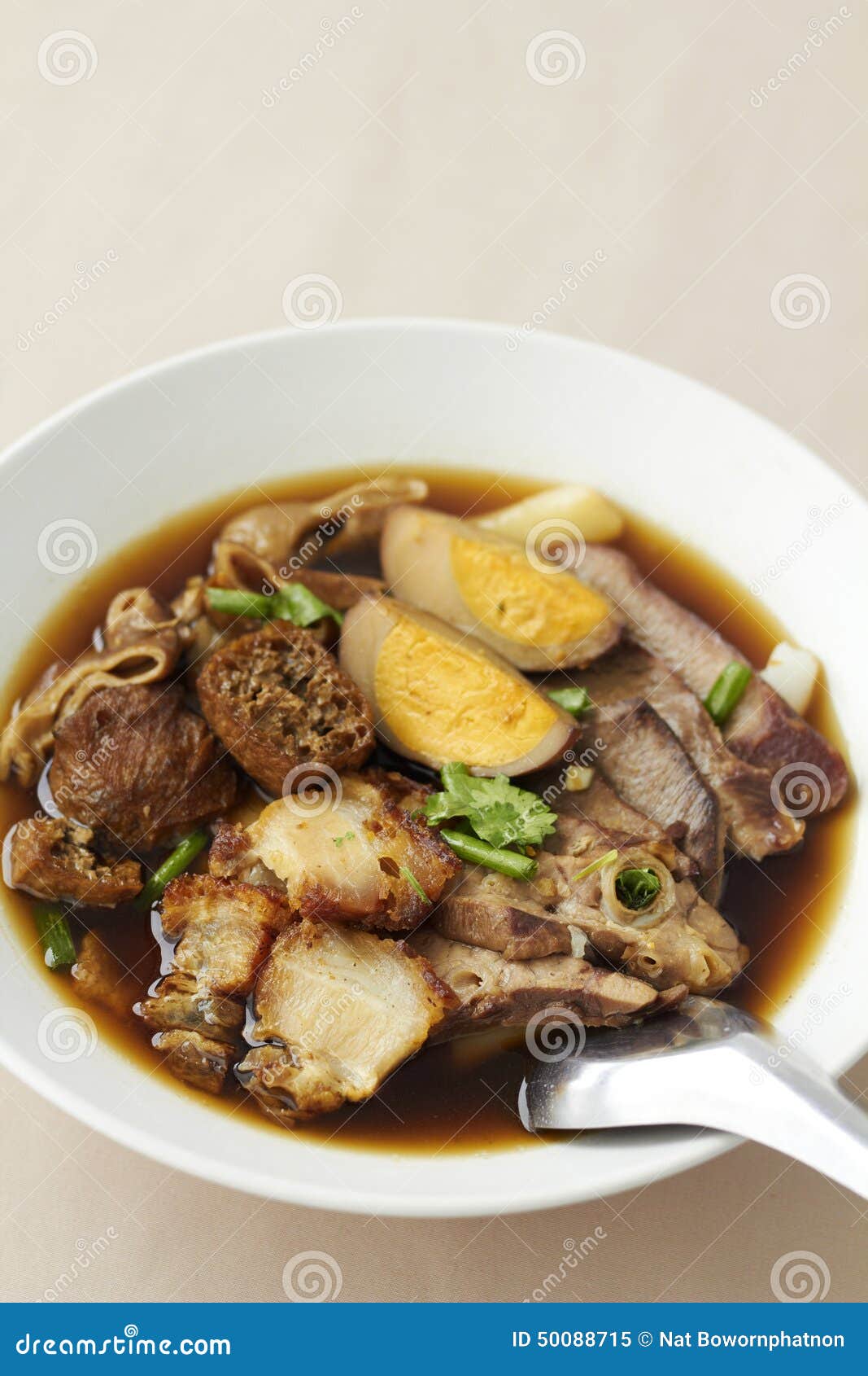 Boiled Chinese Pasta Square Soup Stock Image - Image of green, gourmet ...