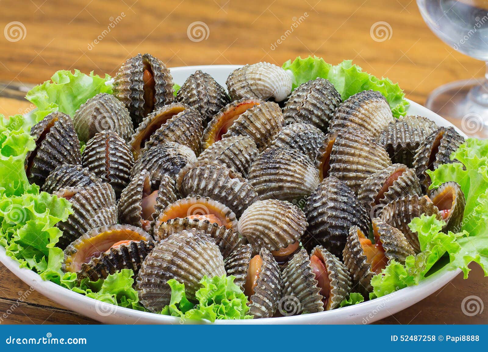 Boiled Cockles and Sea Food Stock Photo - Image of mollusk, cook: 52487258